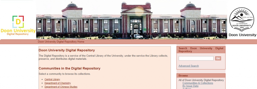 Institutional Repositories – Doon University